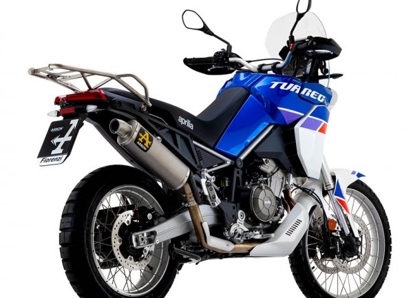 Auspuff, Arrow, Indy Race, Titan, Titan schwarz, Aprilia, Tuareg 660 ...