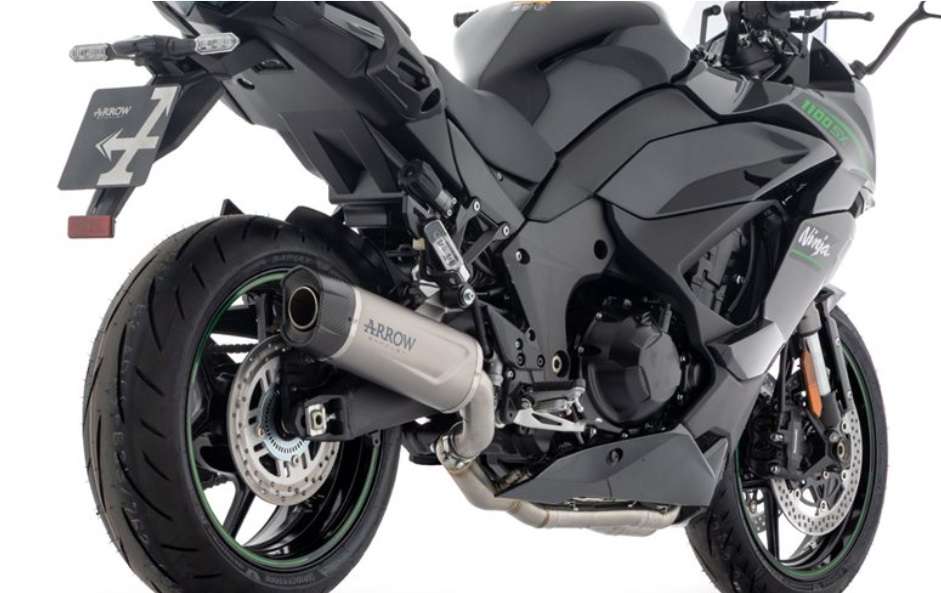 Auspuff, Arrow, Race Tech, Titan, Dark Line, Aluminium, Kawasaki, Ninja ...