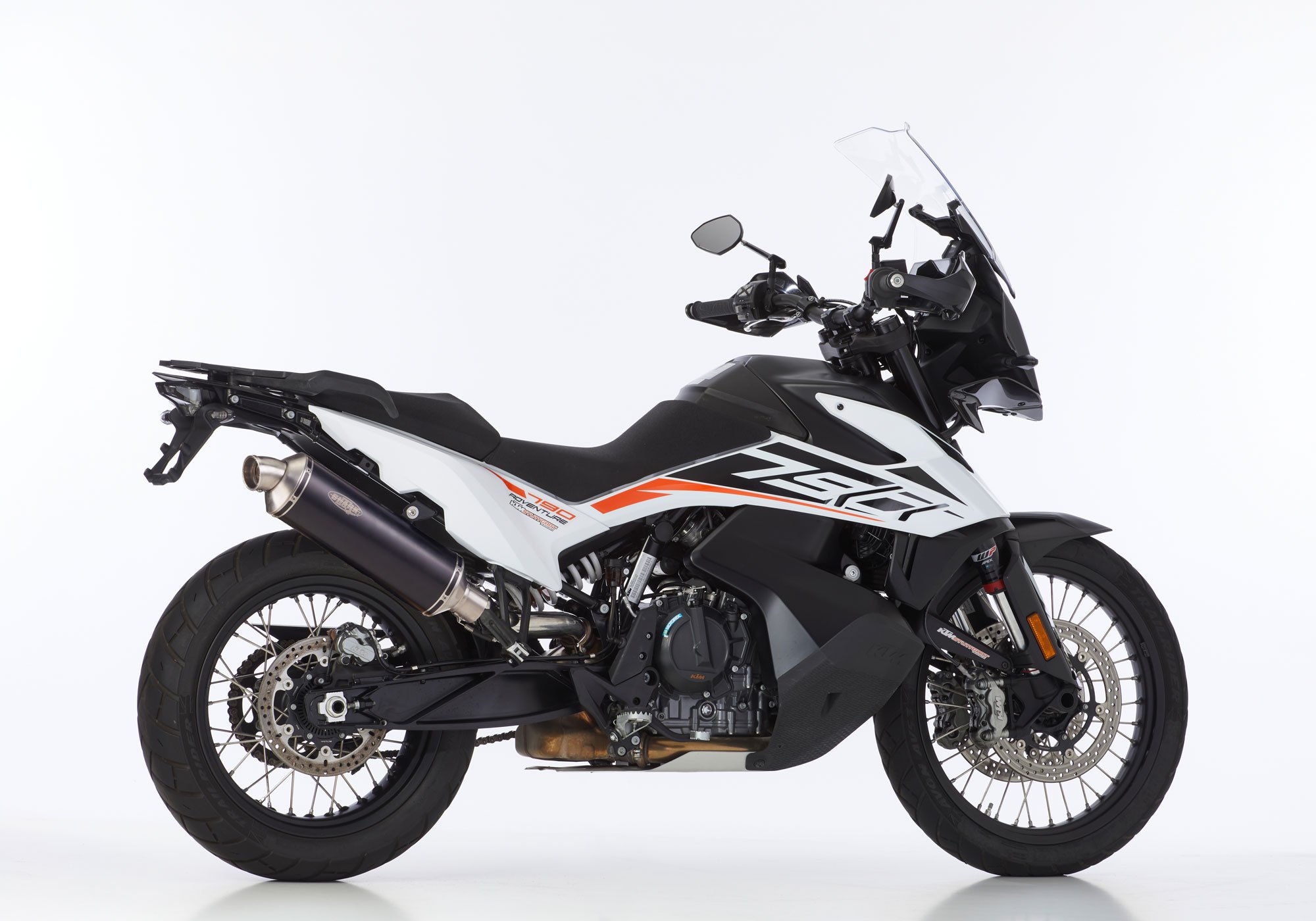 Auspuff, Shark, Trophy, schwarz, KTM 790 Adventure | Motorparts Lohne
