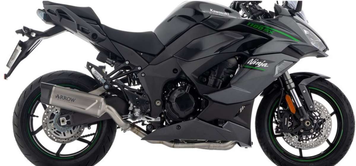 Auspuff, Arrow, Race Tech, Titan, Dark Line, Aluminium, Kawasaki, Ninja ...