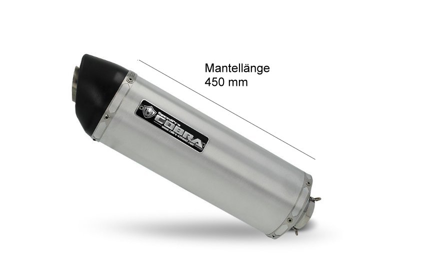 Auspuff, Cobra, Street Cone 3, SC3, FZS 600 Fazer | Motorparts Lohne